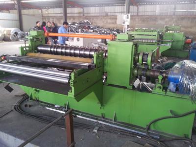 China Simple Hydraulic Steel Slitting Line Machine With Hydraulic Recoiler for sale