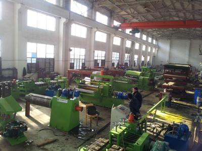 China ZJX-2X1250 Hydraulic Simple Slitting Machine 9CrSi With Recoiler , Steel Tape for sale