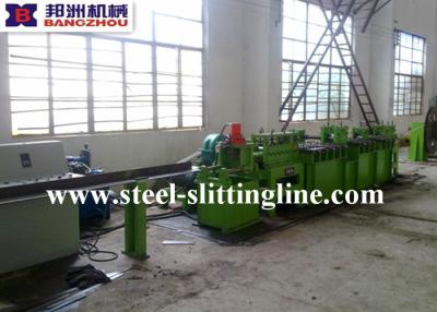China 2 Ton Flat Bar Straightening Machine , 2mm-6mm Flat Bar Chamfering / Deburring Machine for sale