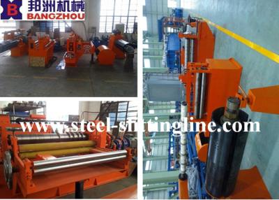 Cina Linea di taglio d'acciaio semplice galvanizzata con Recoiler per rotolo che forma macchina in vendita