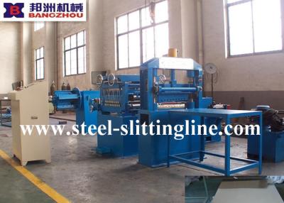 China Steel Cut To Length Line For Stainless Curling Board 2mm Thick , 500mm Width for sale