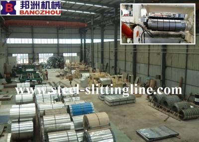 Cina Acciaio automatico galvanizzato che fende linea 50Hz con l'argano del residuo, Recoiler in vendita