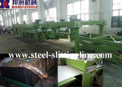 China Stainless Steel Cross Cutting Machine , Automatic Cut To Length Machine Line for sale