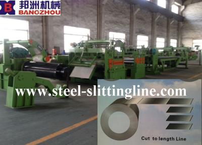 China High Speed Stainless Steel Cut To Length Machines 380V / 50Hz , Galvanized for sale