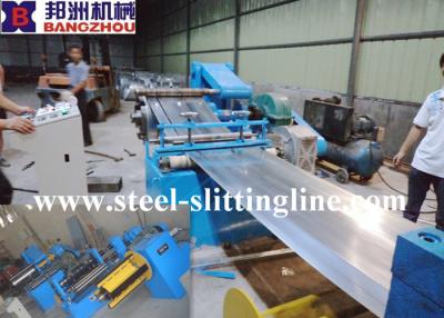China 750mm Simple Steel Coil Slitting Machine For HRS / CRS / Galvanized Steel for sale