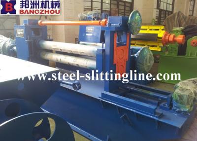 China 1250mm Simple Steel Slitting Machine Carbon Steel Coil Frequency Conversion Control for sale