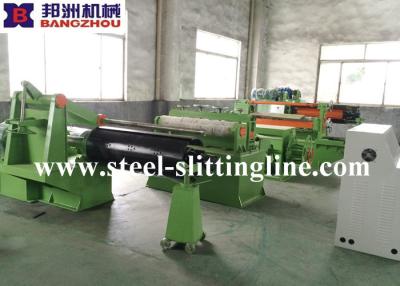 China Carbon Steel Coil Simple Slitting Machine Frequency Conversion Control , 0.3mm - 1.5mm for sale