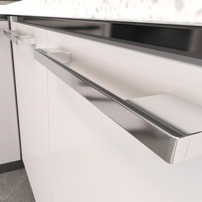 China Geborstelde nikkel meubel hardware handvat 96 mm voor kasten Te koop