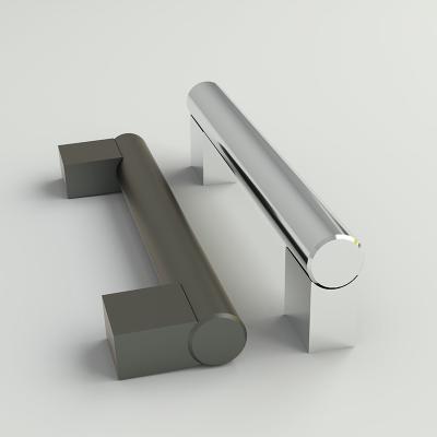 China 128 316 Aluminium legering zilveren kleur trekhandgreep voor magazijn boerderij Te koop