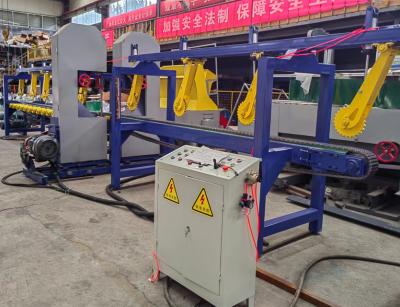 China Máquina de sierra vertical de hoja doble para corte de troncos de carpintería de aserradero con alimentación automática en venta