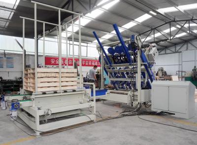 China Double blade heads Pallet Notcher Machine, Wood Pallet Notcher for american tray for sale