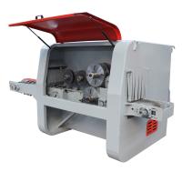 China Twin Axis Log Multiple Rip Saw Machine 500mm Max Cutting Diameter 75kW Motor for sale