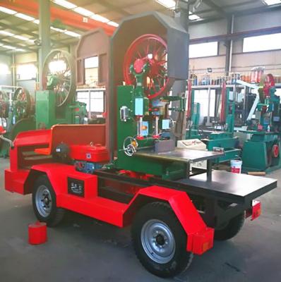 China Most Popular New Style Bandsaw Mill Portable Vertical Timber Wood Cutting Bandsaw for sale