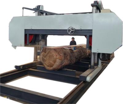China CNC Large Bandsaw Horizontal band sawmill wood saw lumber mill for sale