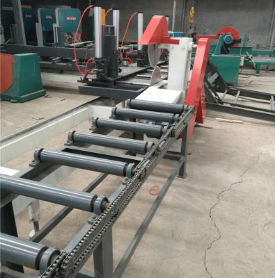 China log sawmill machine -heavy duty Double Circular Blades Sawmill with log carriage for sale