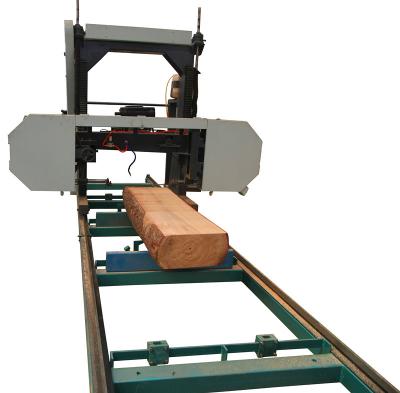 China 25HP 27HP携帯用横のバンド製材所700mmの木の製材所機械 for sale