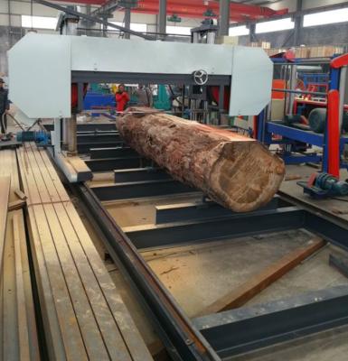 Cina Macchina per segheria a nastro orizzontale MJ2500 Segheria per il taglio del legno di grandi dimensioni da 2500 mm in vendita