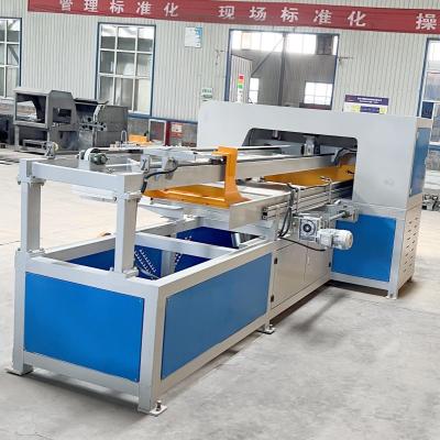 China Pallet Feet Cutting Wood Pallet Wood Block Trimmer Automatic Pallet Block Cutting Saw Machine for sale