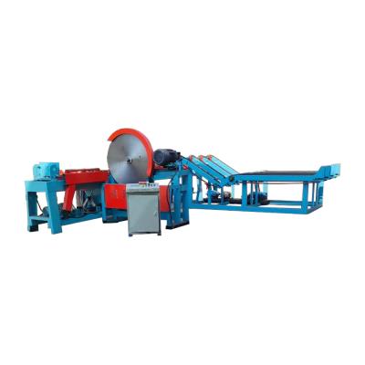 China Automatic Log Cutting Saw / Automatic Feeding Crosscut Saw for Logs for sale