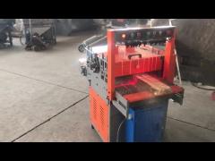 HW500 Máquina de Serra Infravermelha Pequena Multi Blade Rip Saw Machine Com Laser Positioning Single Shaft