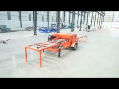 Gas-/benzinemotor Board Edger/ Draagbare twee-blad Board Edger Houtzaagmachine