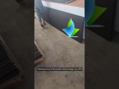panel sound absorbing akupanel decoration wall acoustic wood panel slats nailing machine