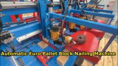 Automatic Euro Pallet Block Nailing Machine