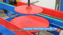 High-Efficiency EPAL European Standard Automatic Wood Pallet Production Line