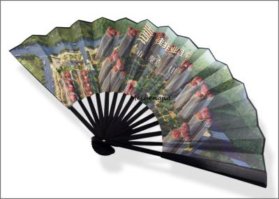 Cina fan tenuti in mano Real Estate della carta di 33cm che annuncia stile tradizionale in vendita