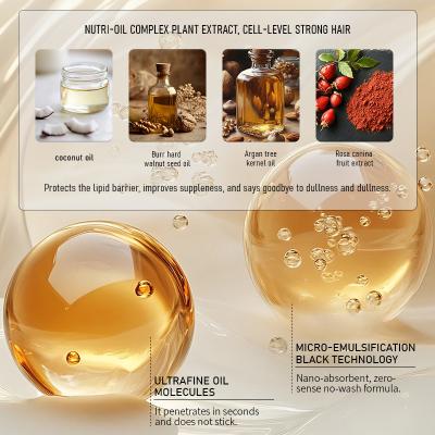 China Triple Peptide 3 In 1 Plant Essence Moisture Keratin Repair Shampoo Silicone Free For Hair Scalp for sale