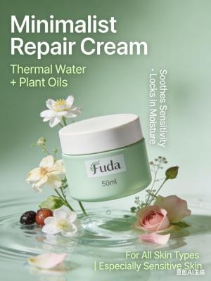 China Soothing And Repairing Face Cream Safe And Moisturizing For Sensitive Skin for sale