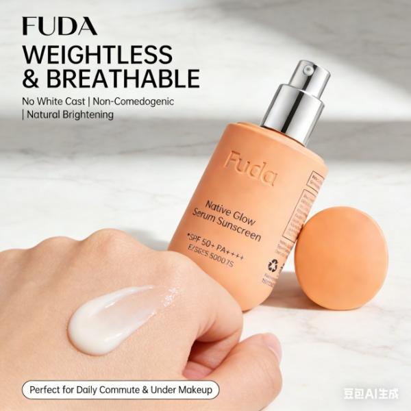 Quality Titanium Dioxide Based Native Radiance Sunscreen 3-in-1 Sun Protection for sale