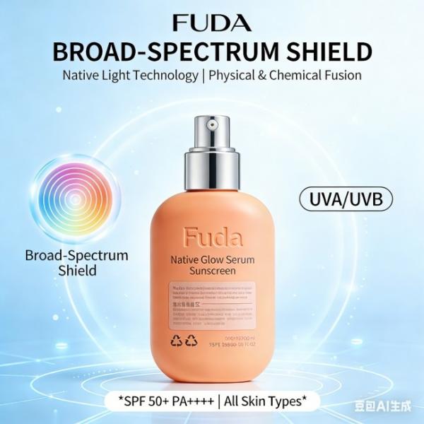 Quality Titanium Dioxide Based Native Radiance Sunscreen 3-in-1 Sun Protection for sale