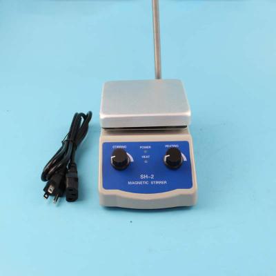 Cina 120*120mm Agitatore magnetico con riscaldatore 0-1600 RPM Velocità in vendita