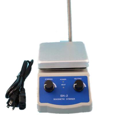 Cina 120*120mm Agitatore magnetico con riscaldatore 0-1600 RPM Velocità in vendita