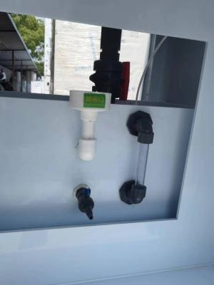 China Laboratoriumproefwerkstation Perchloorrookkap met buffelsysteem en waterspray Te koop