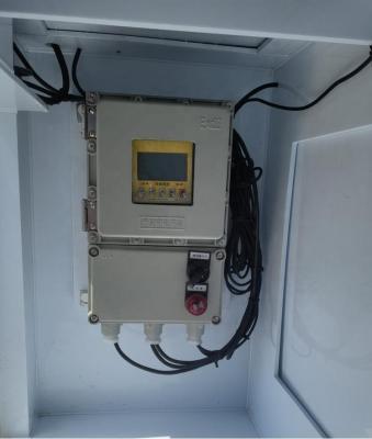 China Laboratoriumproefwerkstation Perchloorrookkap met buffelsysteem en waterspray Te koop