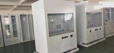 Cina Stazione di lavoro per esperimenti di laboratorio resistenti a acidi e alcali forti con armadio di fumo di plastica in vendita