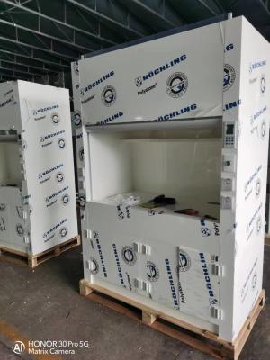 Cina Stazione di lavoro per esperimenti di laboratorio resistenti a acidi e alcali forti con armadio di fumo di plastica in vendita