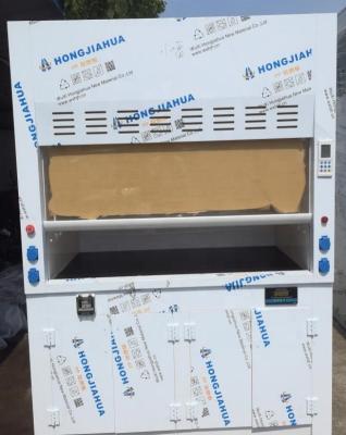 China Chemical Resistant PP Fume Hood with Wet Scrubber Customized Worktop Lab Furniture for sale