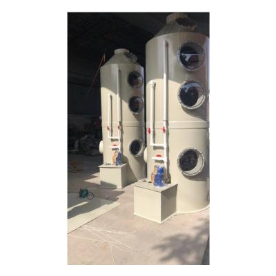 China Customized PP Polypropylene Washing Tower for Gas Treatment in Laboratory Furniture for sale