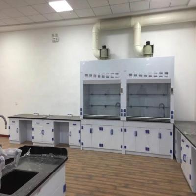 China 19mm Epoxy Resin Worktop Acid Resistant Lab Fume Hood for Safe Chemical Handling for sale