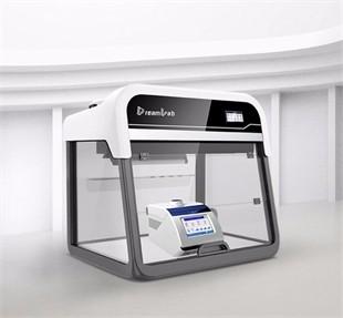 中国 清潔で正確なPCR検査のための洗えるプレフィルターベンチトップ実験室PCRキャビネット 販売のため