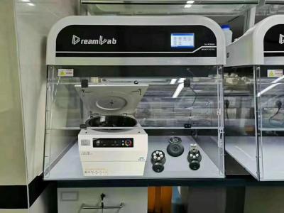 中国 清潔で正確なPCR検査のための洗えるプレフィルターベンチトップ実験室PCRキャビネット 販売のため