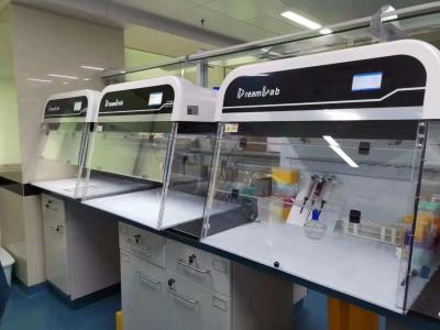 中国 清潔で正確なPCR検査のための洗えるプレフィルターベンチトップ実験室PCRキャビネット 販売のため