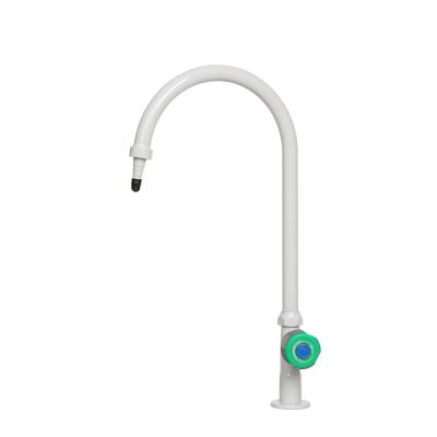 China Outlet Fume Hood Accessoires Slimme sensor Messing waterkraan voor laboratorium gootsteen Zwanenvorm Te koop