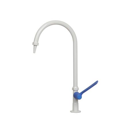 China Outlet Fume Hood Accessoires Slimme sensor Messing waterkraan voor laboratorium gootsteen Zwanenvorm Te koop