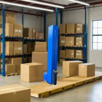 China Workshop Pallet Wrapper with Scale 1200mm L x 1200mm W Max Load Size Customizable for sale
