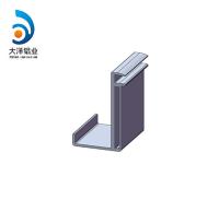 China 60 Series Solar Panel Frame Structure Anodic Oxidation for sale