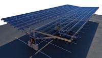 China Horizontal Vertical Solar Panel Mounting Structure 0.7-10.0mm for sale